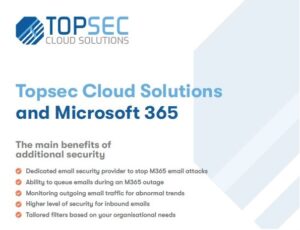 Topsec and Microsoft 365 Brochure - Topsec Cloud Solutions