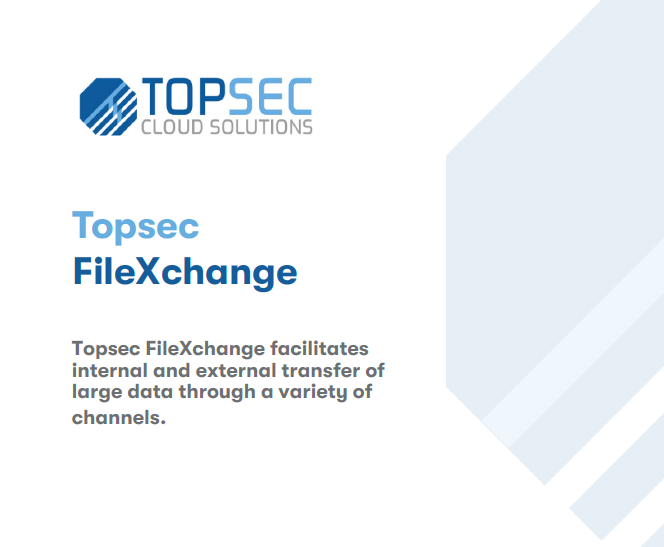 Filexchange Brochure - Download Now | Improve Security | Topsec